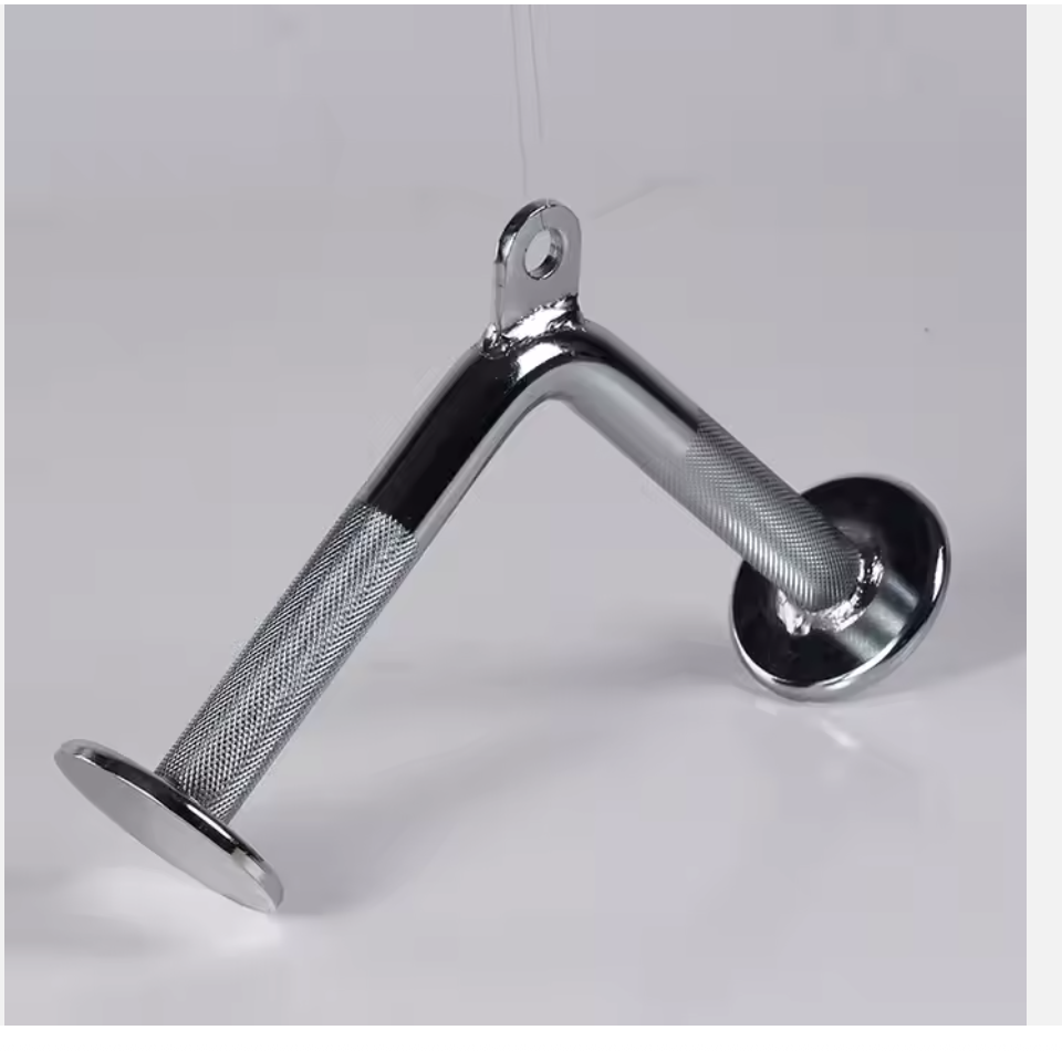 Tricep Pushdown bar chrome handle | Golden Fitness