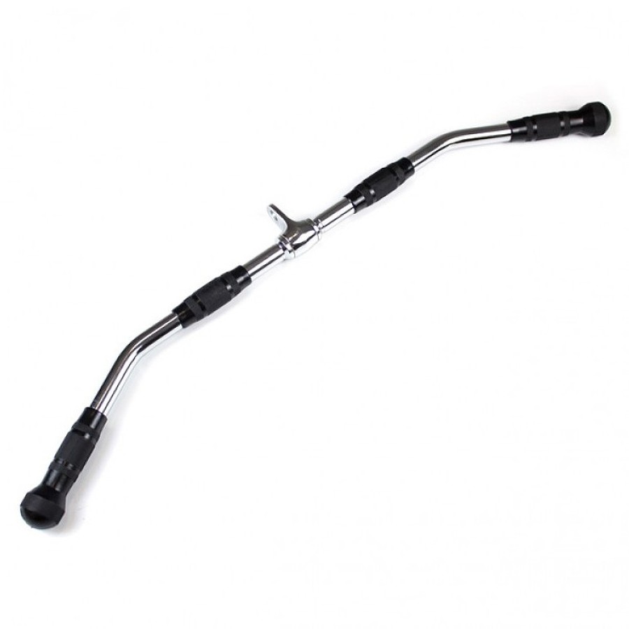 Lat Pulldown Bar Attachment with Rubber Grip | Golden Fitness